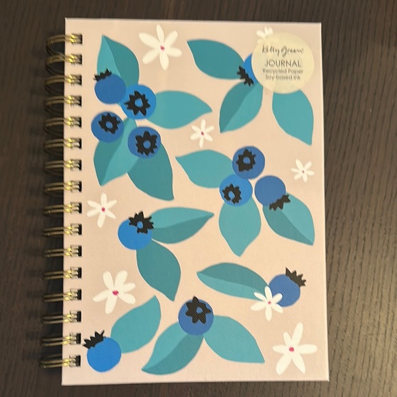 Kelly Green | Office | Kelly Green Blueberry Spiral Notebook | Poshmark